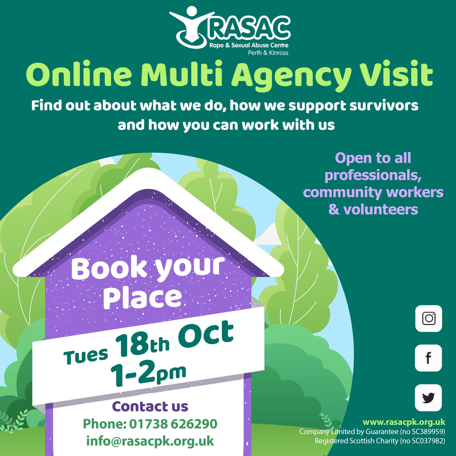 Online Multi Agency Visit - Oct | Latest News | RASAC Perth & Kinross