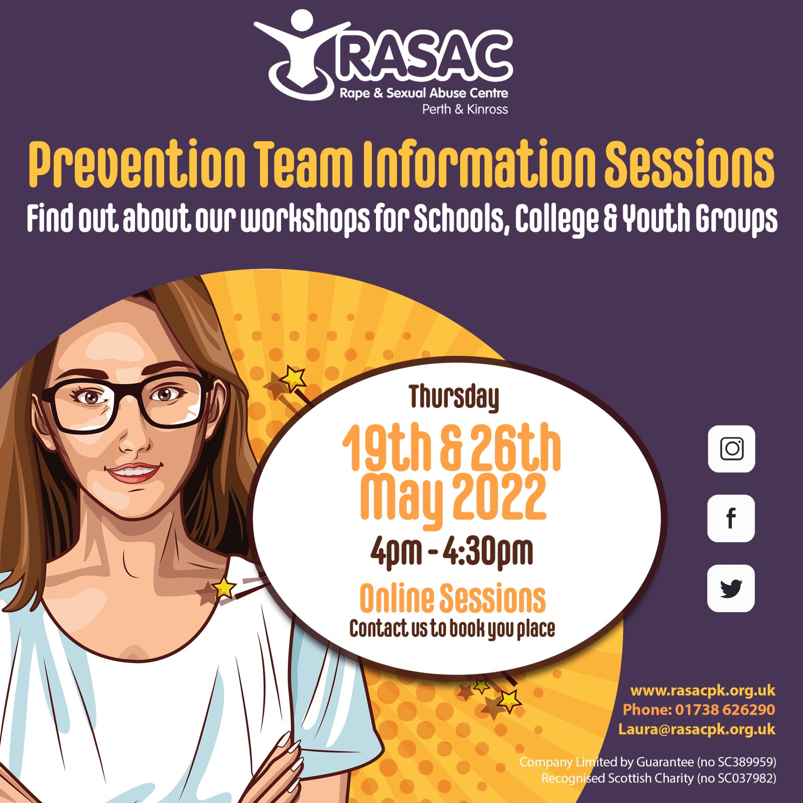 RASAC P&K PREVENTION TEAM INFORMATION SESSIONS! | Latest News | RASAC ...