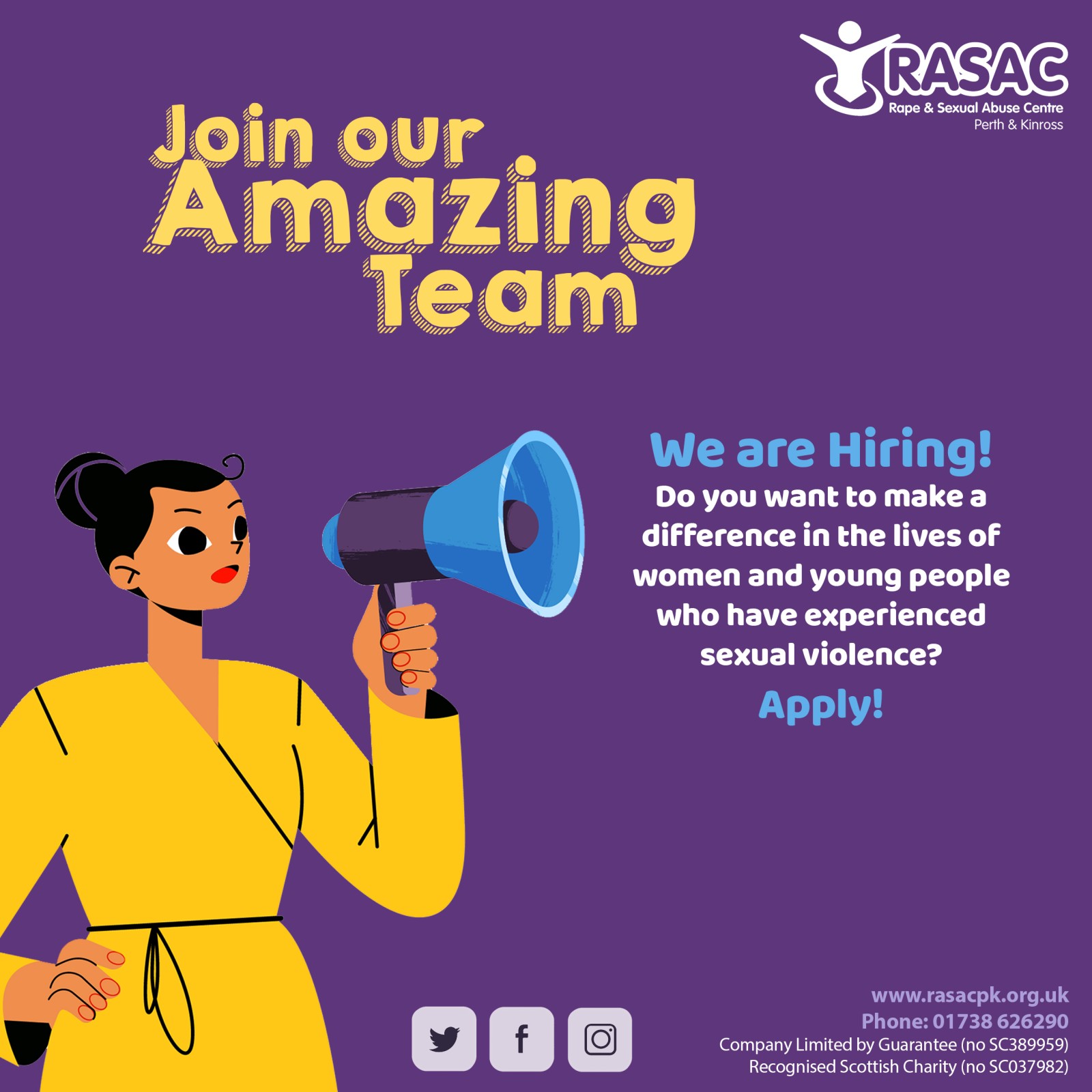 Join our amazing Team - Justice Advocacy Worker | Latest News | RASAC ...